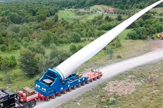 Blade Lifter Transport Wind Turbine | Rui Trailer